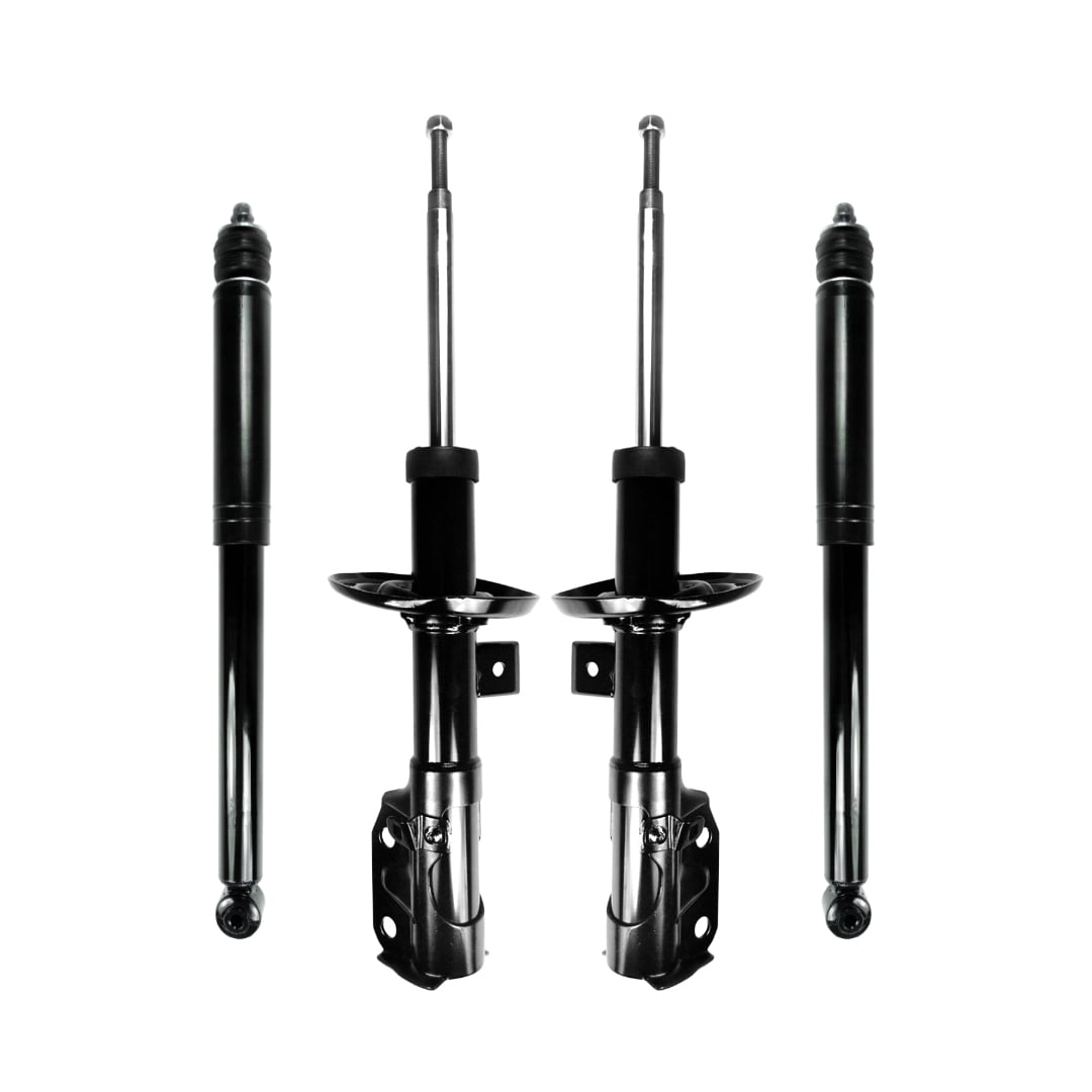 Set Front Suspension Strut Assembly-Rear Shock Absorber For 2007 2008 ...
