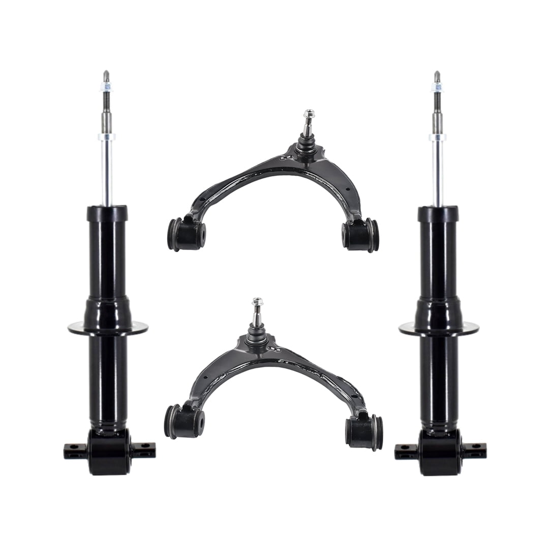 Set of 4 Front Upper Control Arm Ball Joint-Suspension Strut Assembly ...