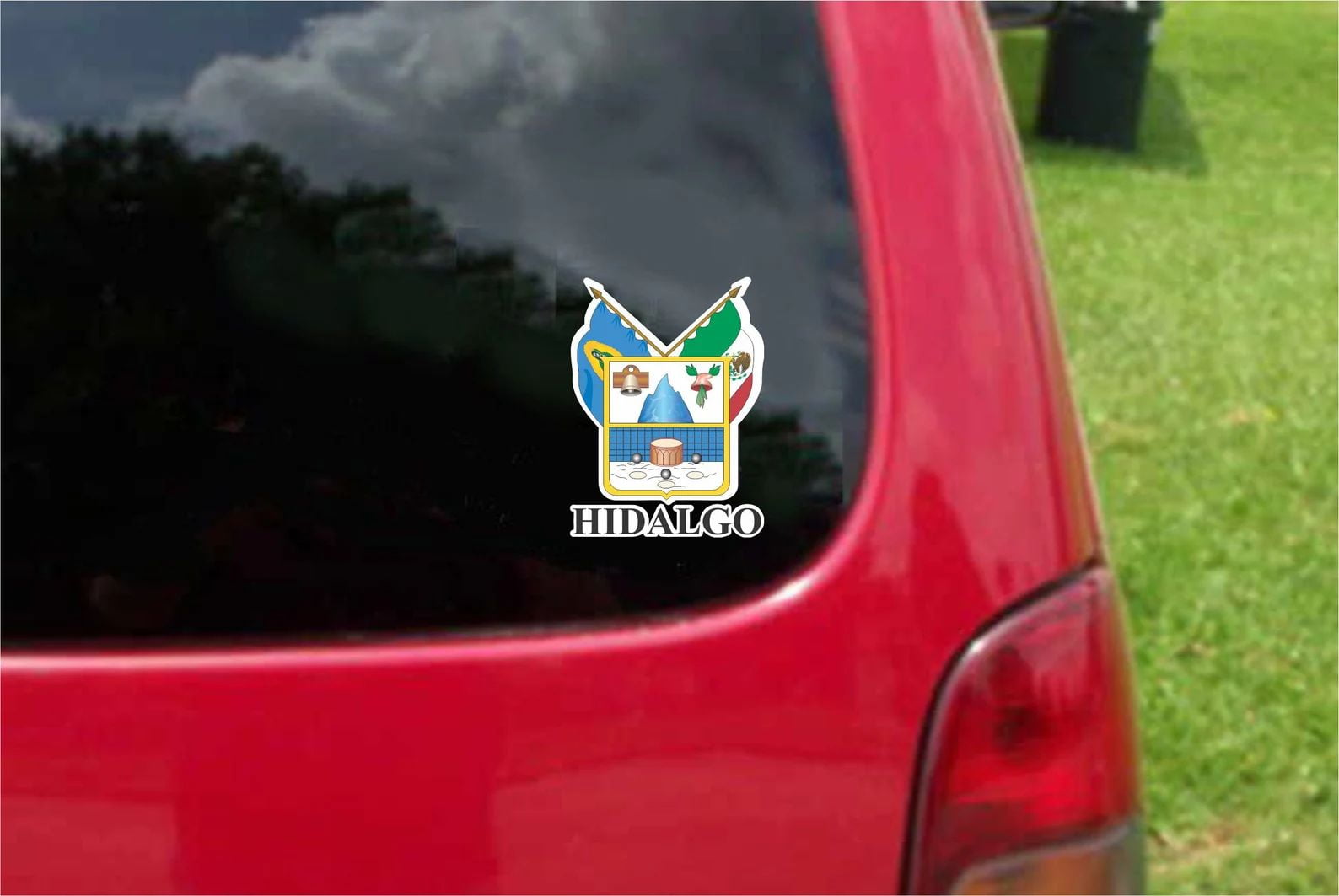 Set Hidalgo Mexico Coat of Arms State Emblem Escudo de Armas Decals ...
