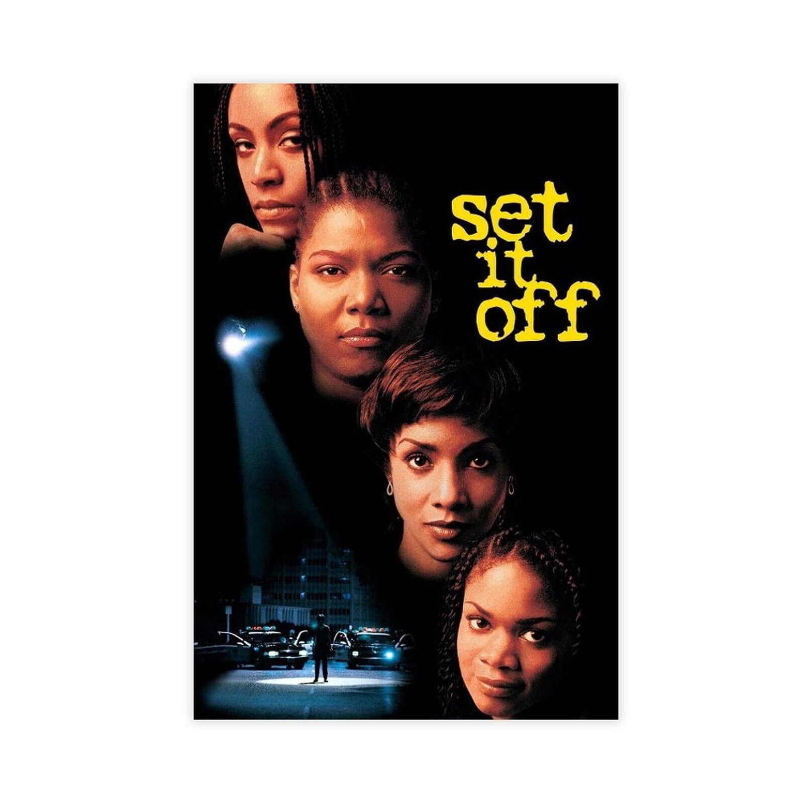 Set It Off Movie Poster Cover Art Deco Canvas Poster Bedroom Decor ...