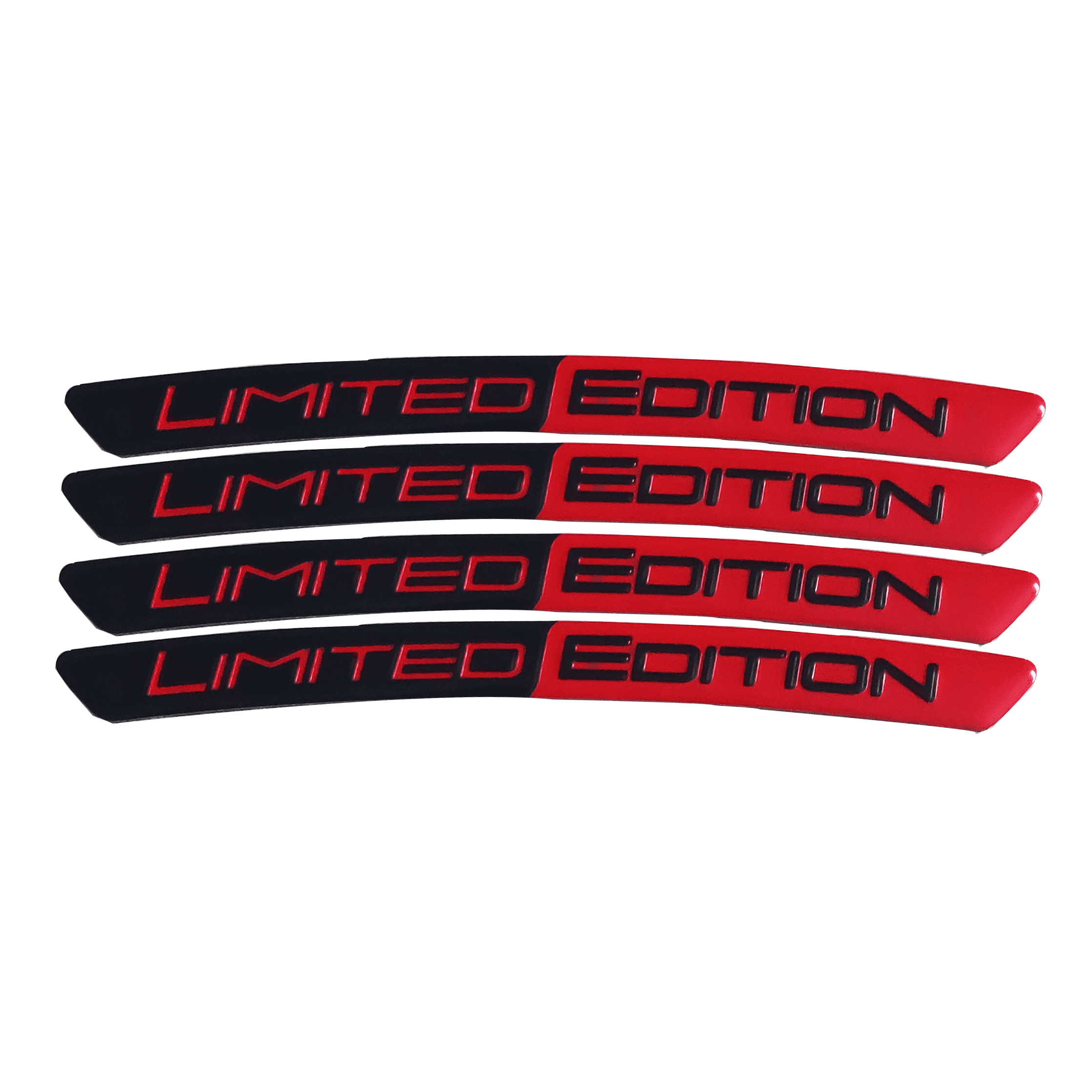 Set Limited Edition Car Wheel Hub Stickers, Aluminum Car Decorative ...