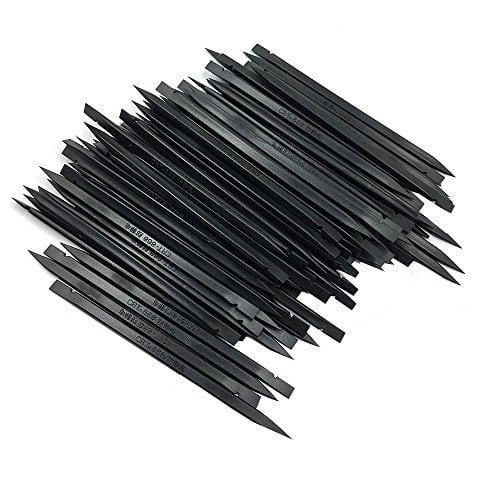 Set Lot Of 50 Universal Black ESD Sticks Spudger Opening Pry Tool Kit ...