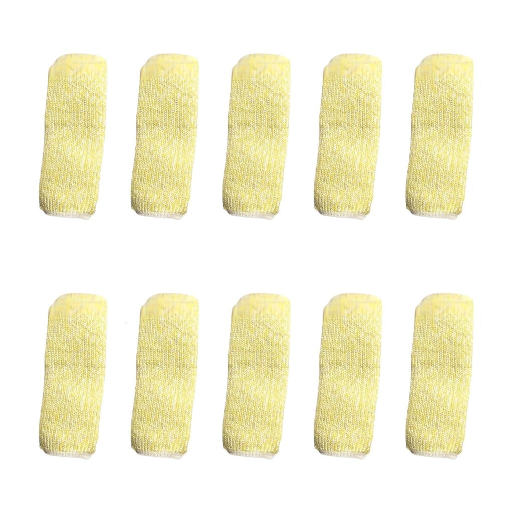 Set Of 10 Breathable Finger Cots For Cutting And Abrasion Defense ...