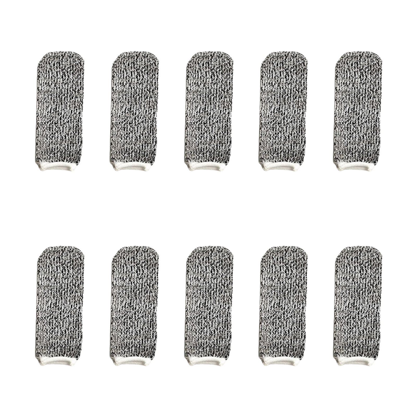 Set Of 10 Breathable Finger Cots For Cutting And Abrasion Defense ...