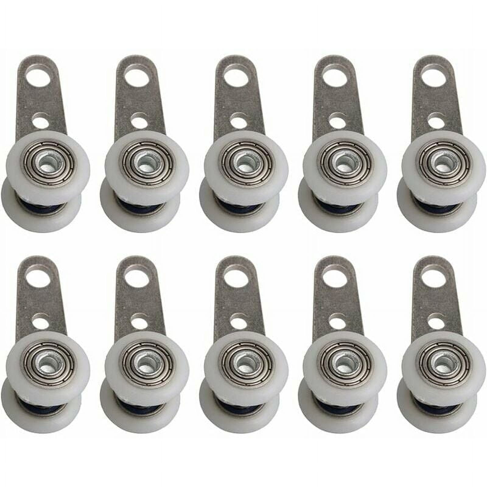 Set Of 10 Casters For Bay Windows Or Sliding Doors - Metal And Plastic ...