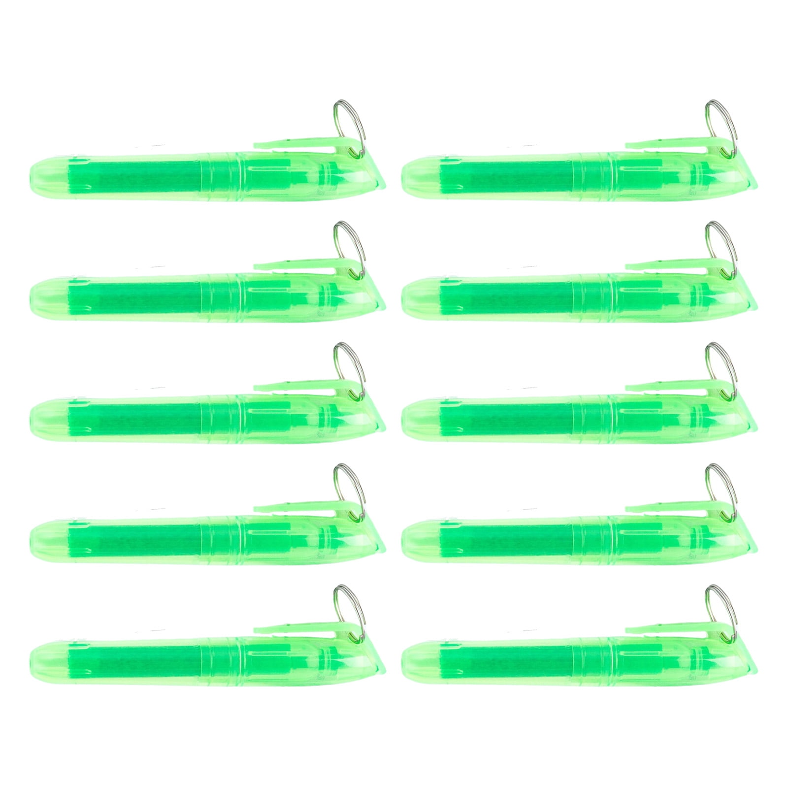 Set Of 10 Colorful Highlighter with Metal Rings Fast Drying Marker ...