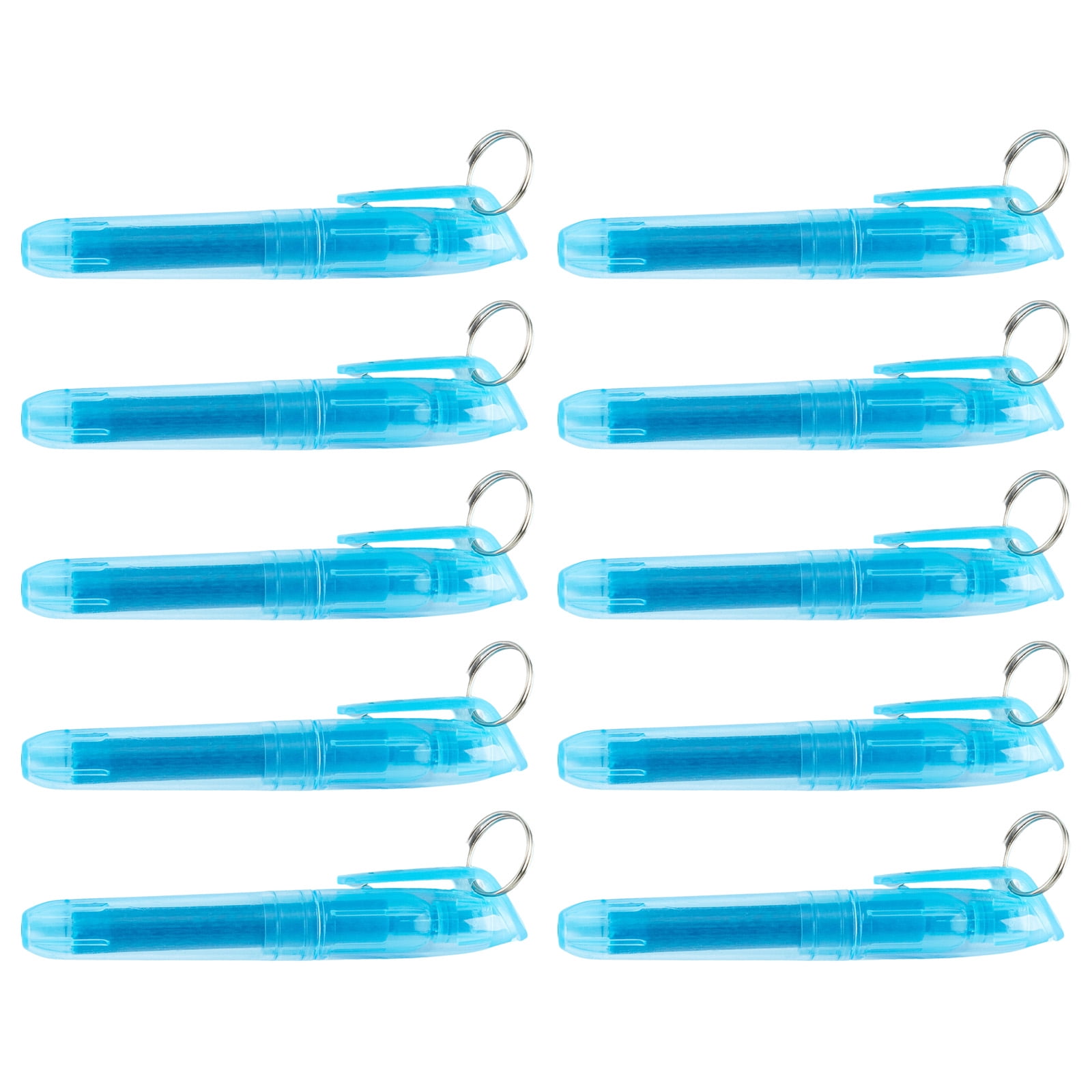 Set Of 10 Colorful Highlighter with Metal Rings Fast Drying Marker ...