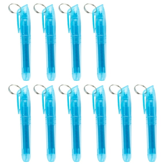 Set Of 10 Colorful Highlighter with Metal Rings Fast Drying Marker ...
