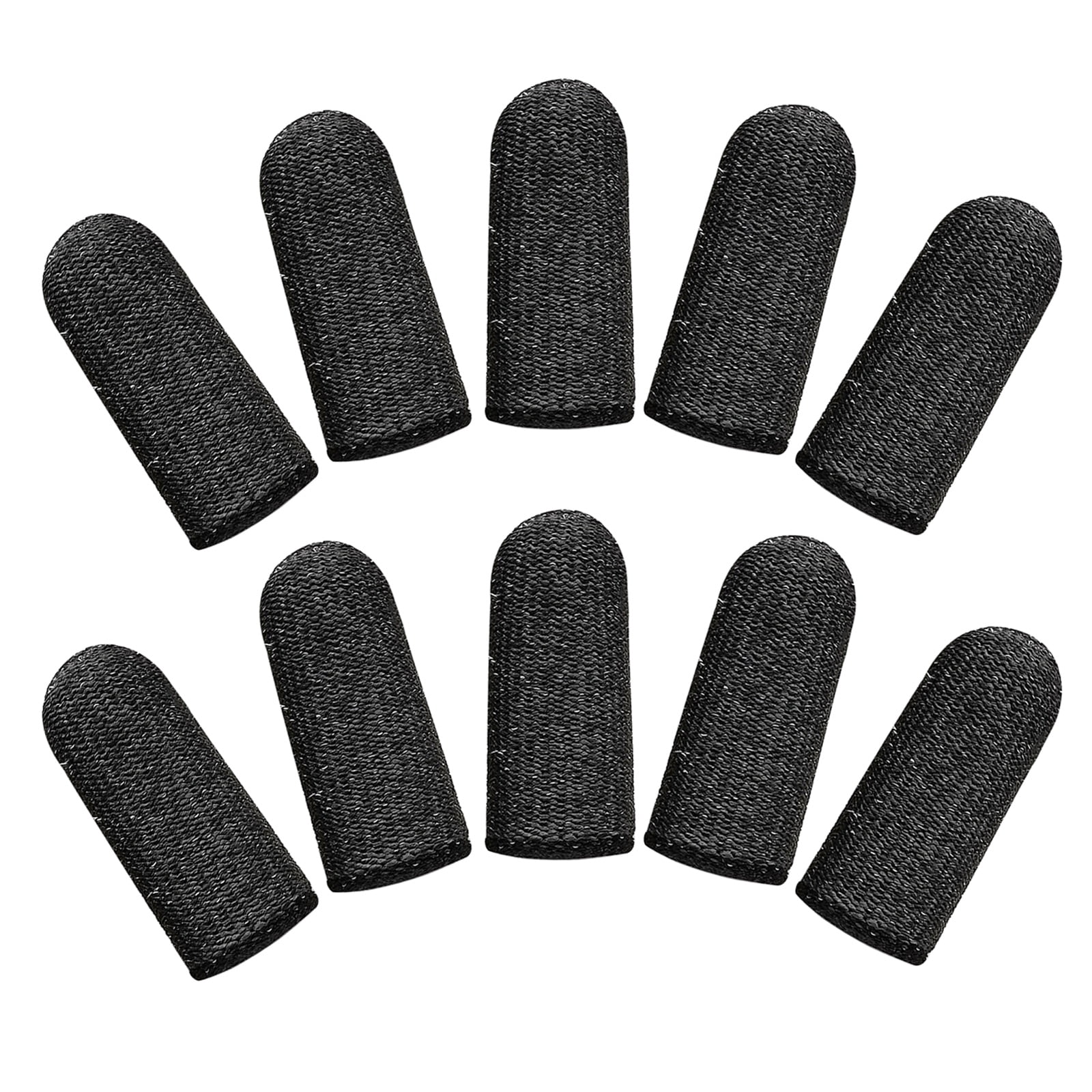 Set Of 10 Cut Proof Finger Sleeves Protective Finger Covers For ...
