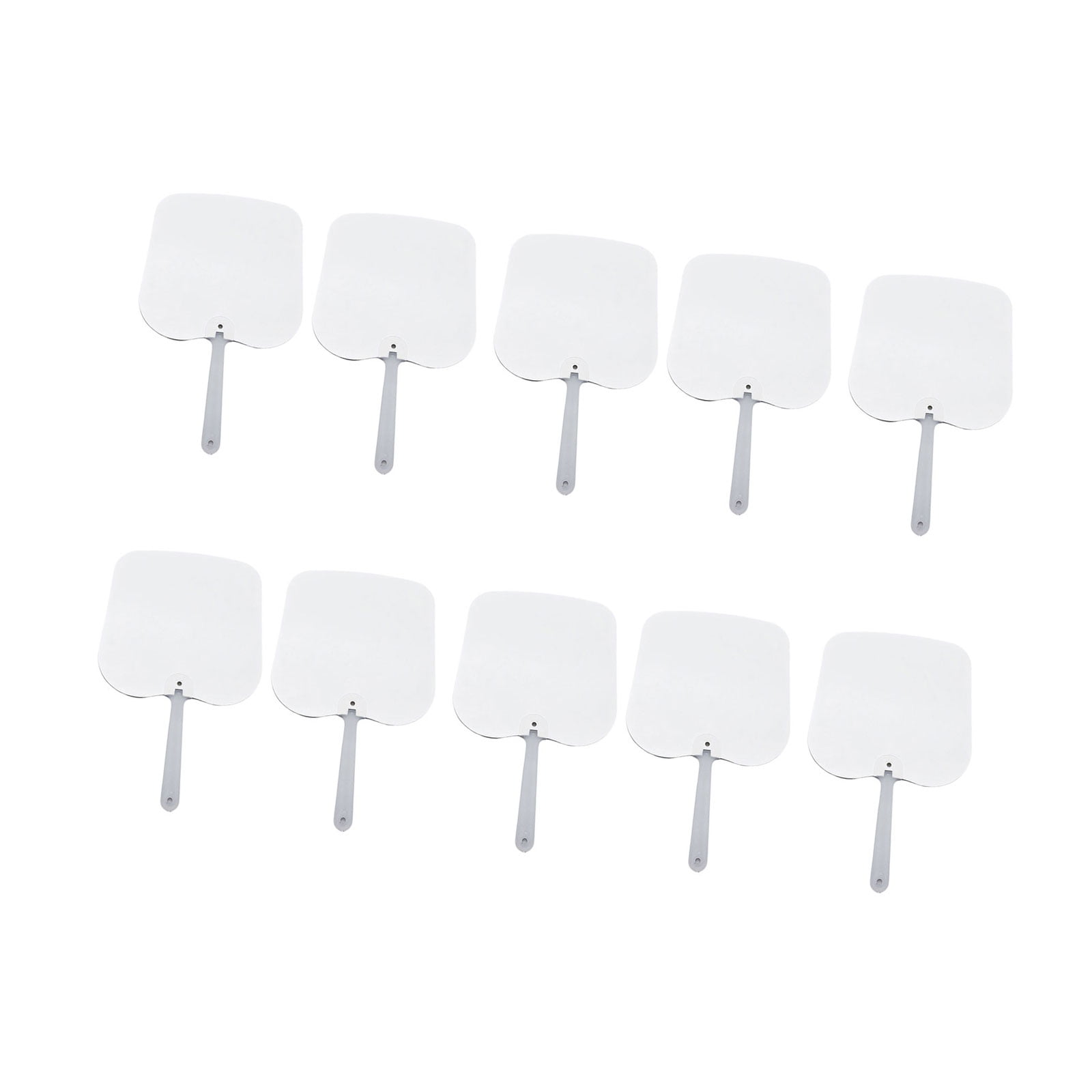 Set Of 10 Hand Fan with Blanks Sublimations Surfaces for Creating ...