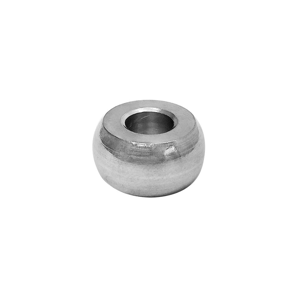 Set Of 10PC Plain Ball Swage End Fitting 1/32" Stainless Steel 316 For ...