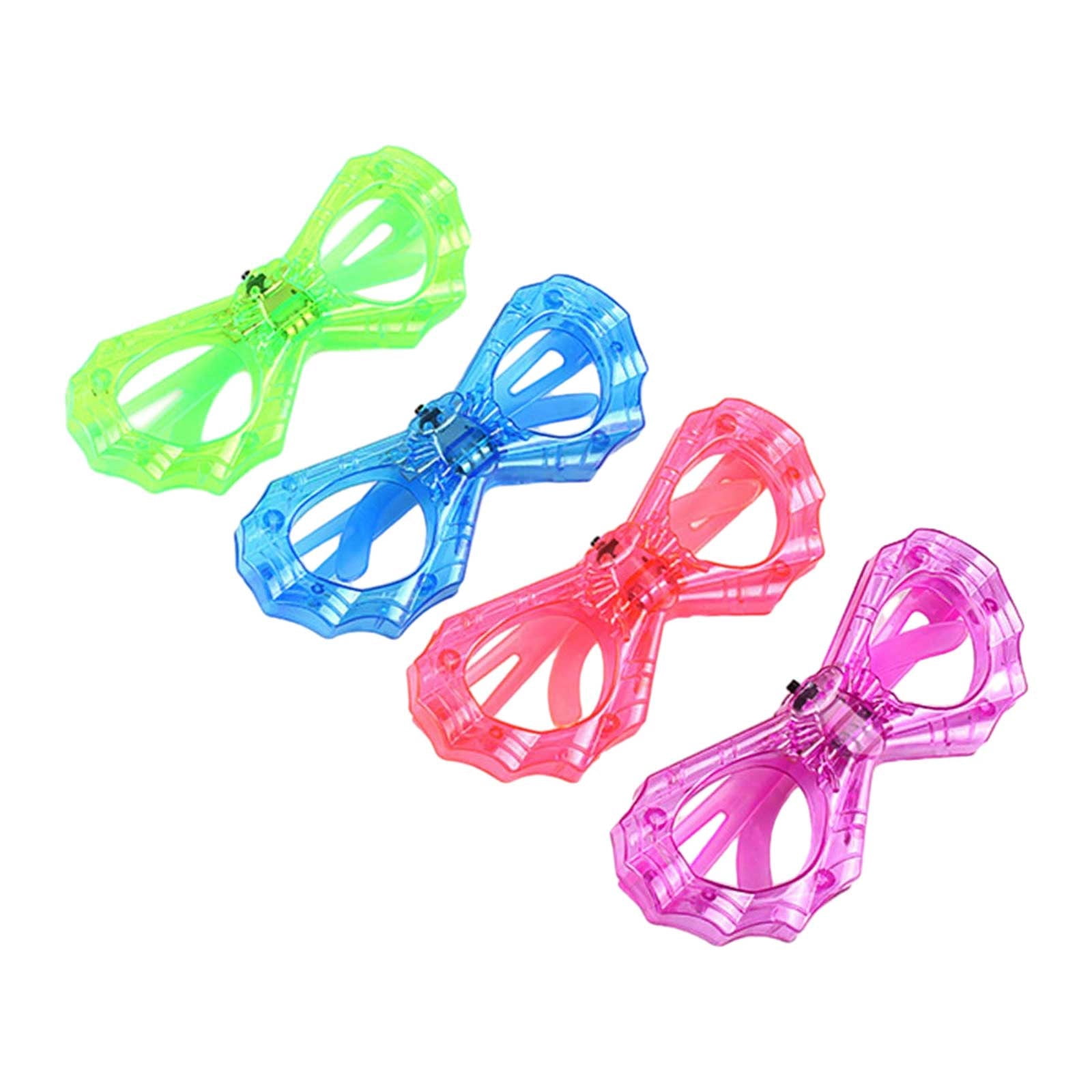 Set Of 12 LED Light Up Glasses For Kids Party Toy LED Glasses ...