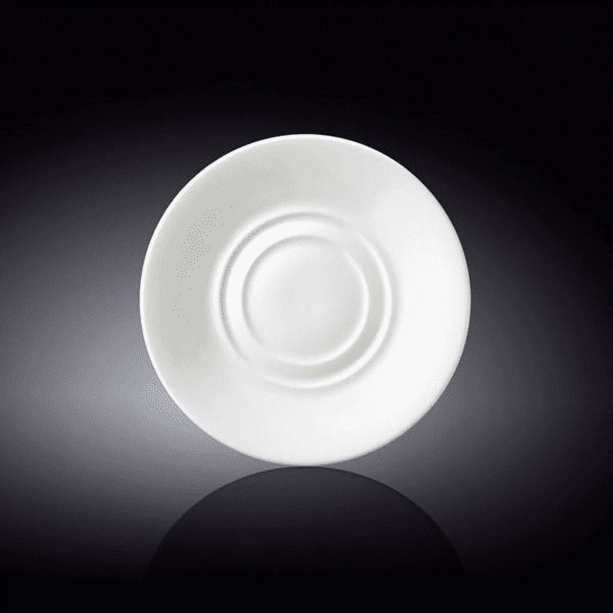 Set Of 12 White Multi-Use Saucer 6 inch | 15 Cm - Walmart.com