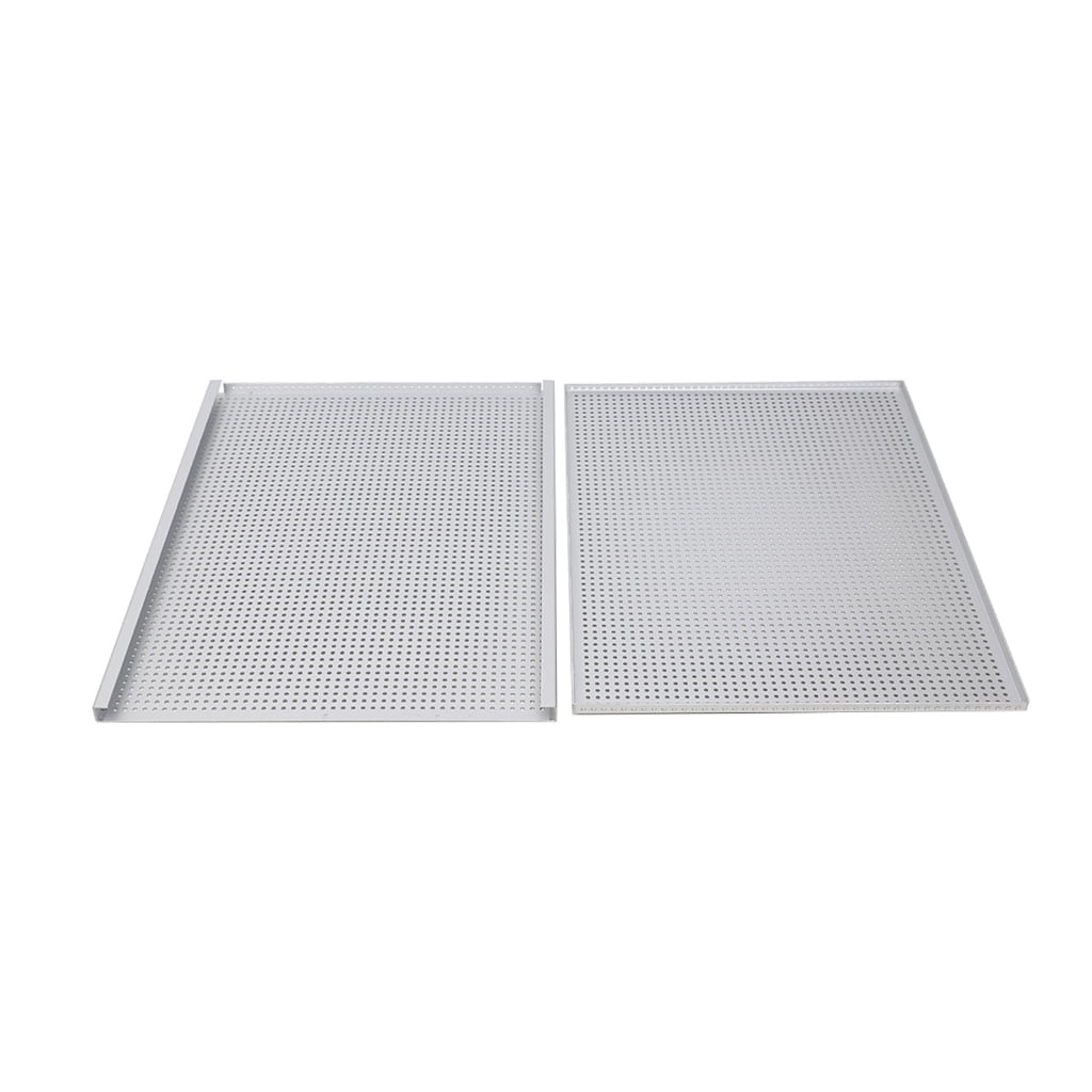 Set Of 2 Aluminum Oven Baking Sheet Puff Pastry Tray Nonstick ...