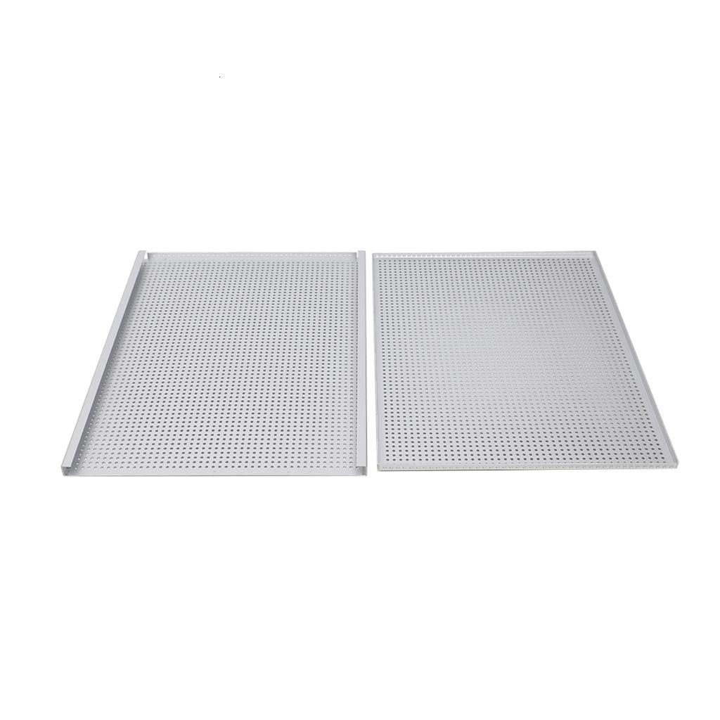 hejhncii Set Of 2 Aluminum Oven Baking Sheet Puff Pastry Tray Nonstick ...