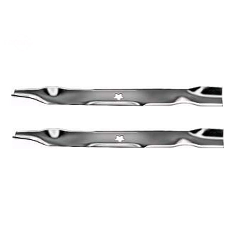 Set Of (2) Blades Ayp 21"X 5 Point Star Mulcher Replaces: AYP/ROPER ...