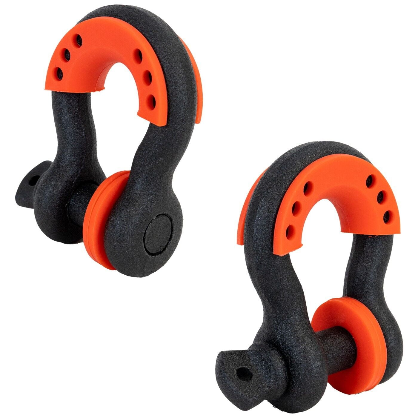 Set Of 2 Bumper D-Rings With Isolators For Off-Road Recovery - Walmart.com