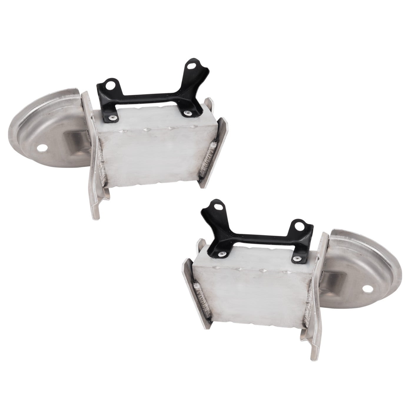 Set Of 2 Bumper Face Bar Brackets Retainer Mounting Braces - Left ...