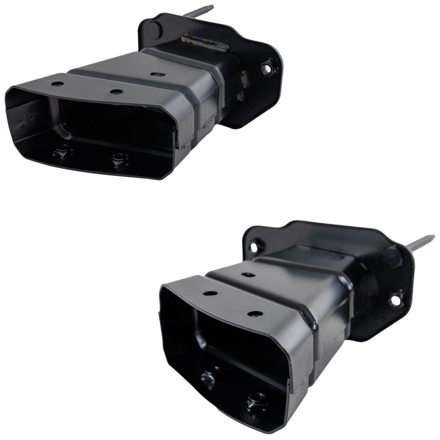 Set Of 2 Bumper Face Bar Brackets Retainer Mounting Braces Left & Right ...