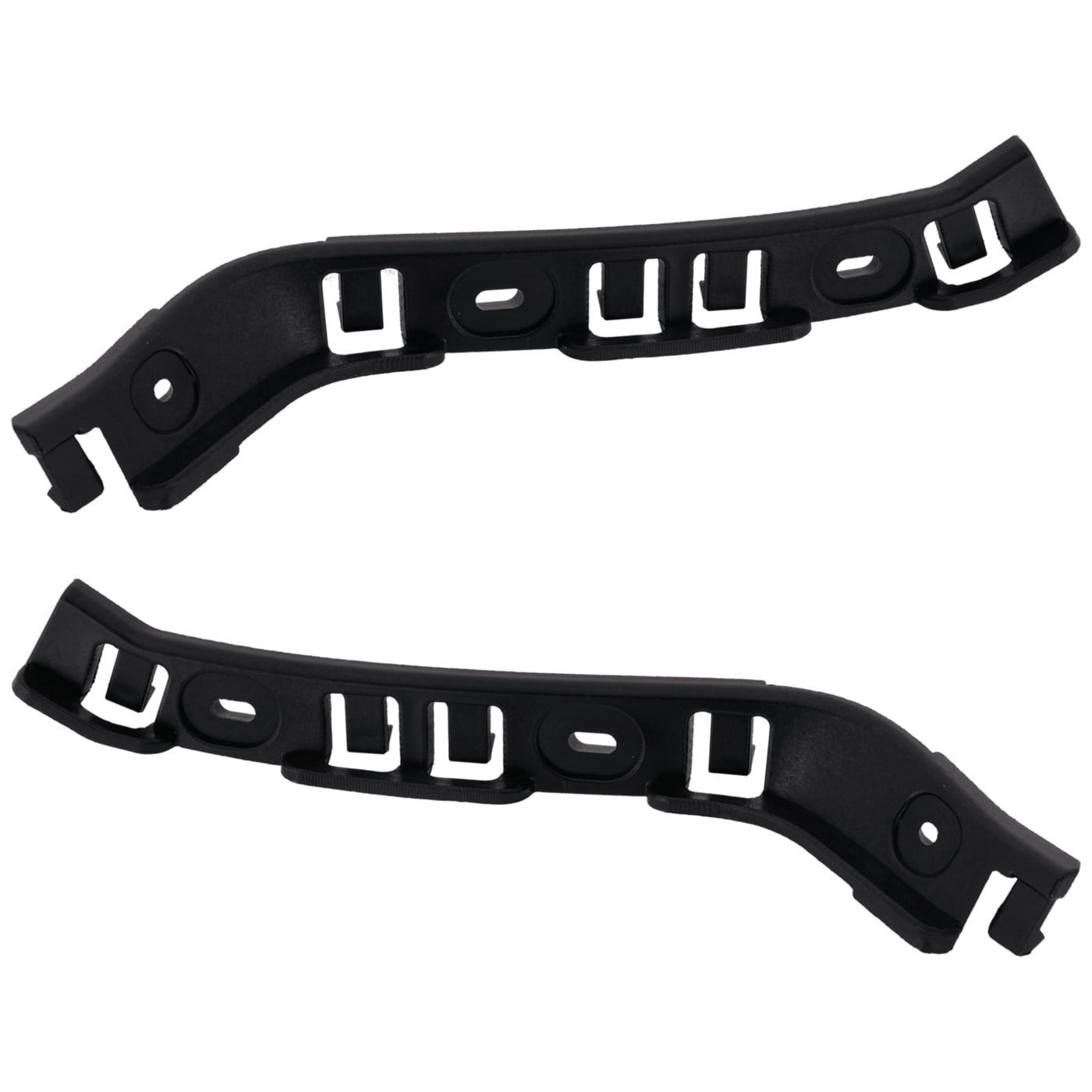 Set Of 2 Bumper Face Bar Brackets Retainer Mounting Braces Left & Right ...