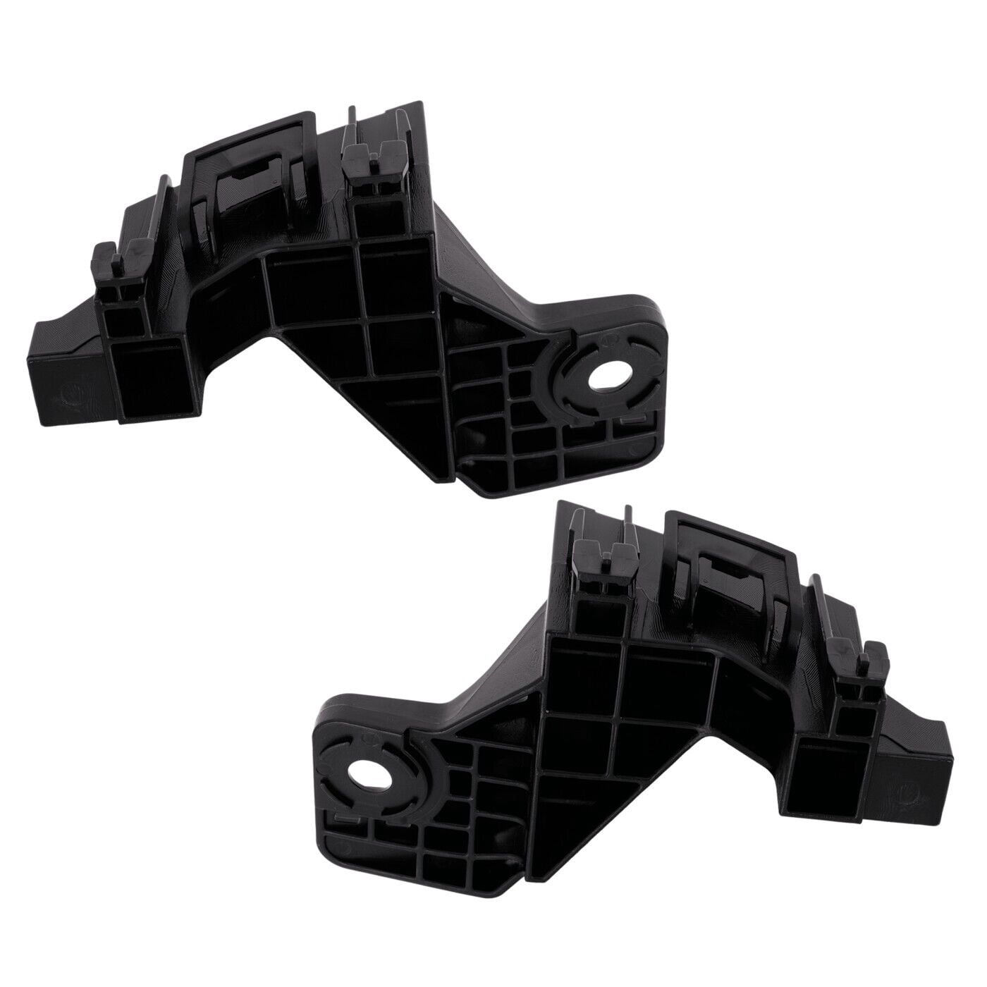 Set Of 2 Bumper Face Bar Retainers Braces Mounting Kit Upper Pair ...