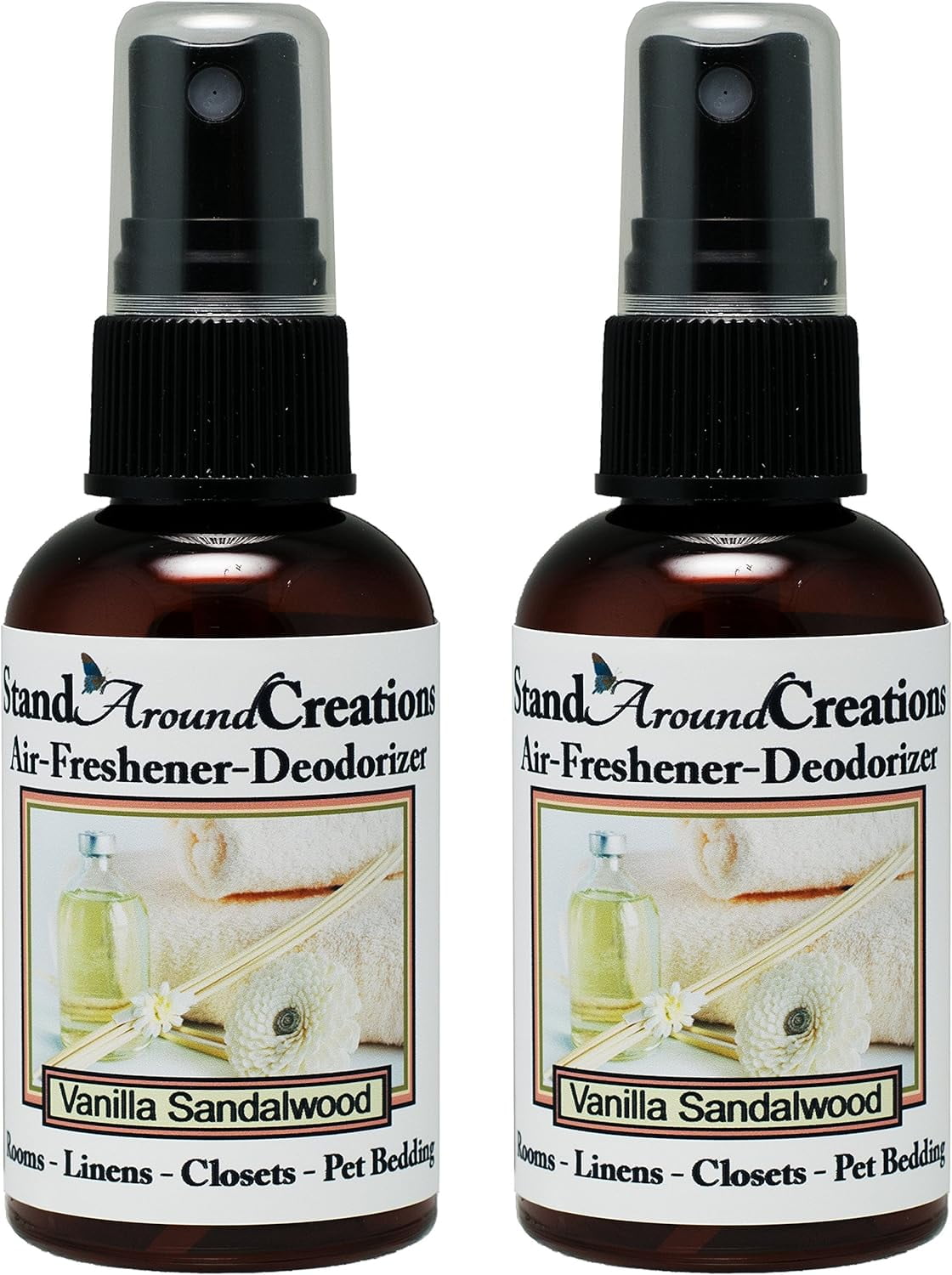Set Of 2 Concentrated Spray For Room Linen Room Deodorizer Air