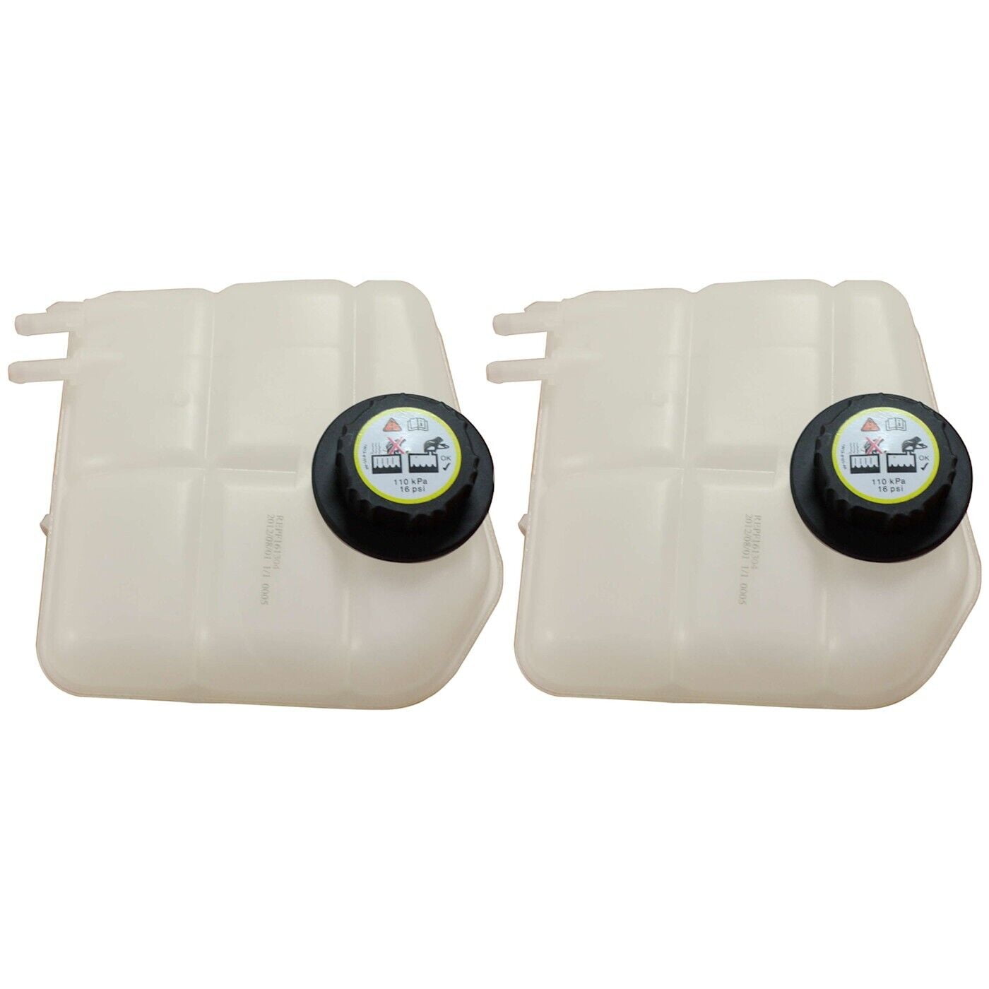 Set Of 2 Coolant Reservoir Radiator Tanks for Ford for Focus (2000-2007 ...