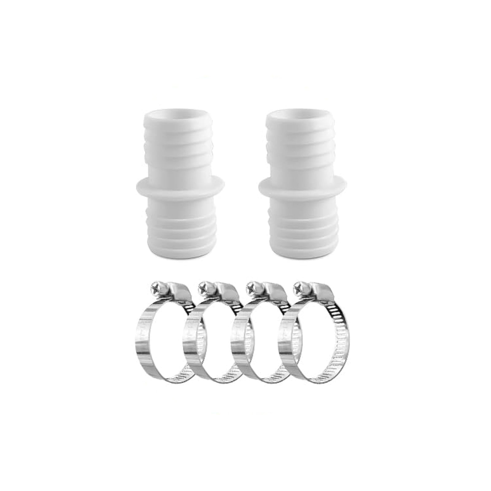 Set Of 2 Hose Connectors 38 Mm To 38 Mm Pool Adapter 38 To 38 Mm Pool ...