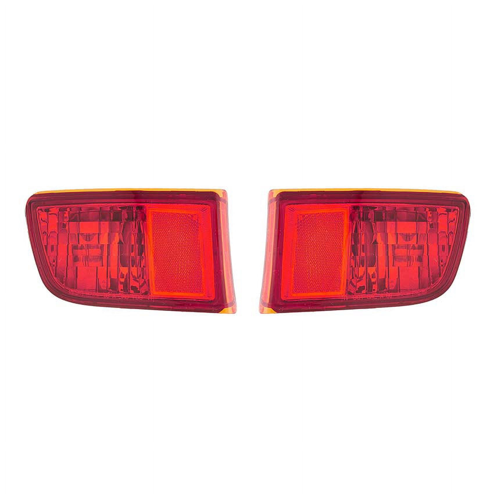 Set Of 2 Reflector Light Fits Toyota 4Runner 2003 2004 81580-60111 ...