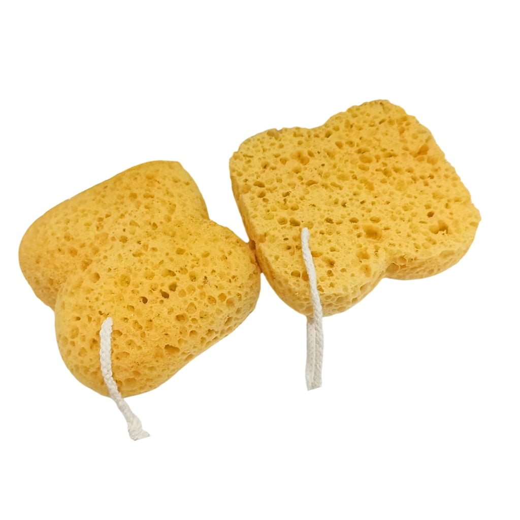 Set Of 2 Shower Sponges Dense Foam Exfoliatings Body Loofah for Smooth ...