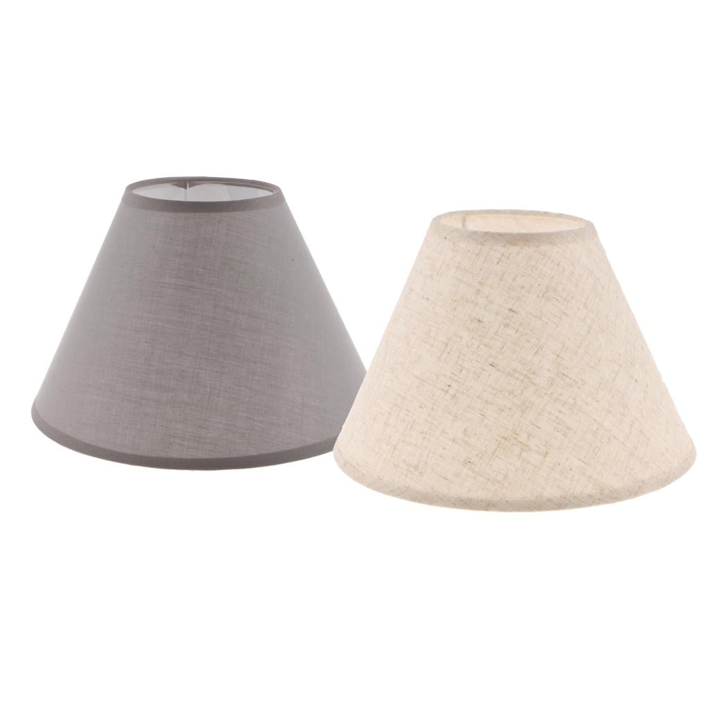 Set Of 2, Simple Table Lamp Shade Bedside Lamp Light Shade Cover ...