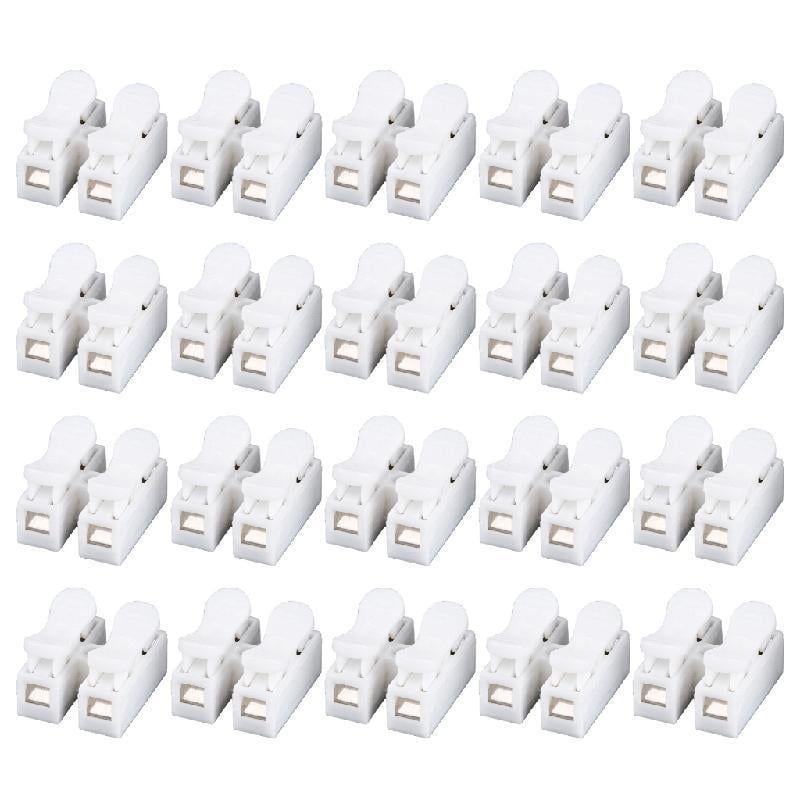 Set Of 20 Plastic Wire Terminals Connectors Suitable For Fast Secure ...