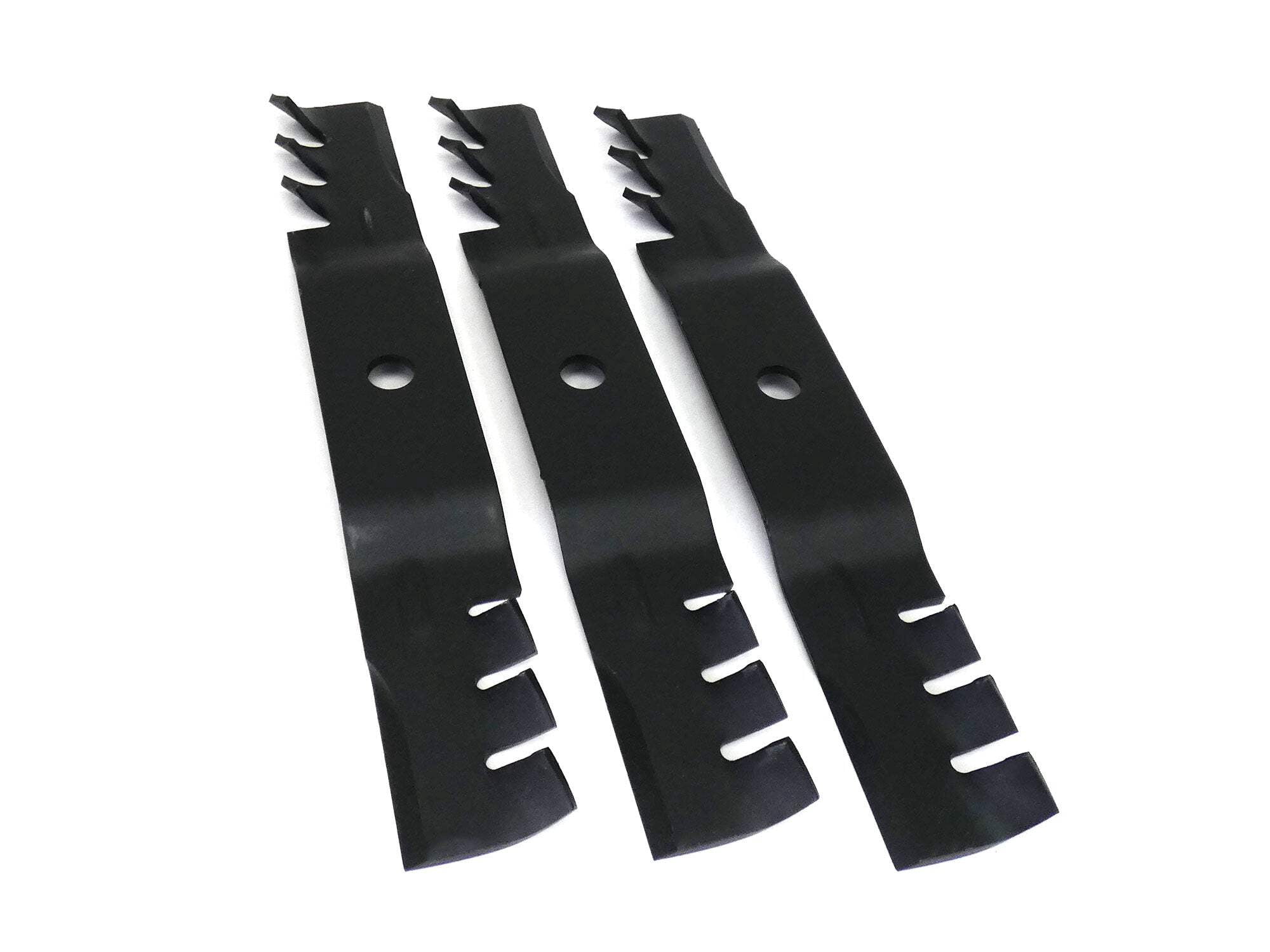 Set Of 3 Blades Replaces JOHN DEERE M127500 M127673 M145476 OREGON 96 ...