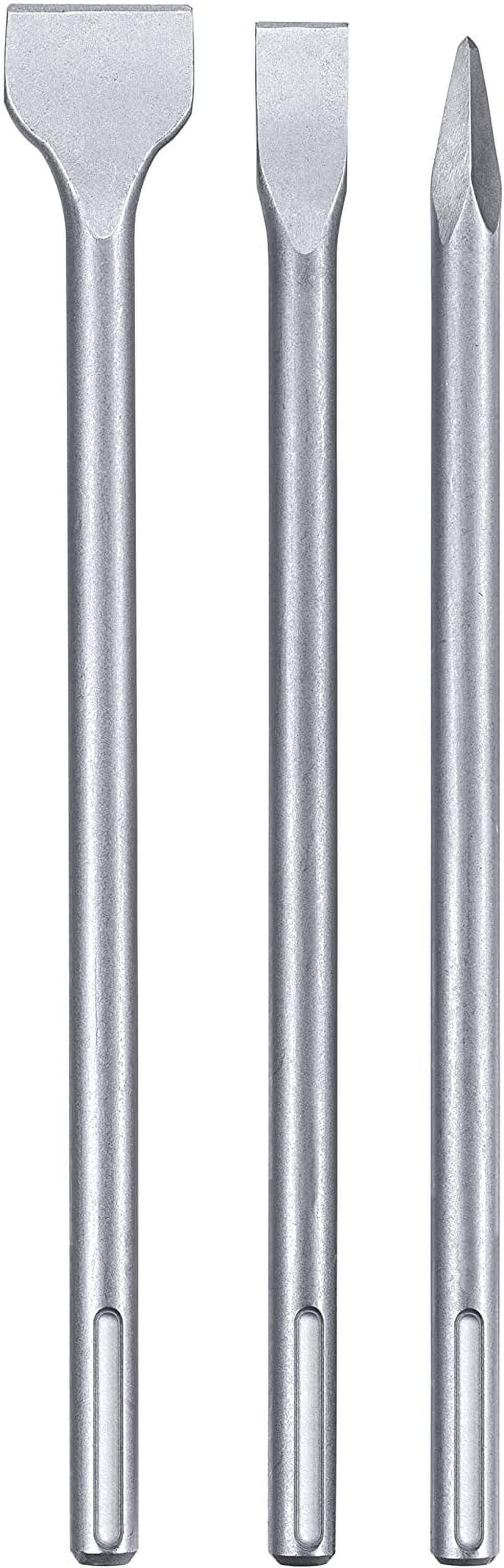 Set Of 3 Chisels For Sds-Max Chuck Drills (3 Pieces, For All Sds-Max ...