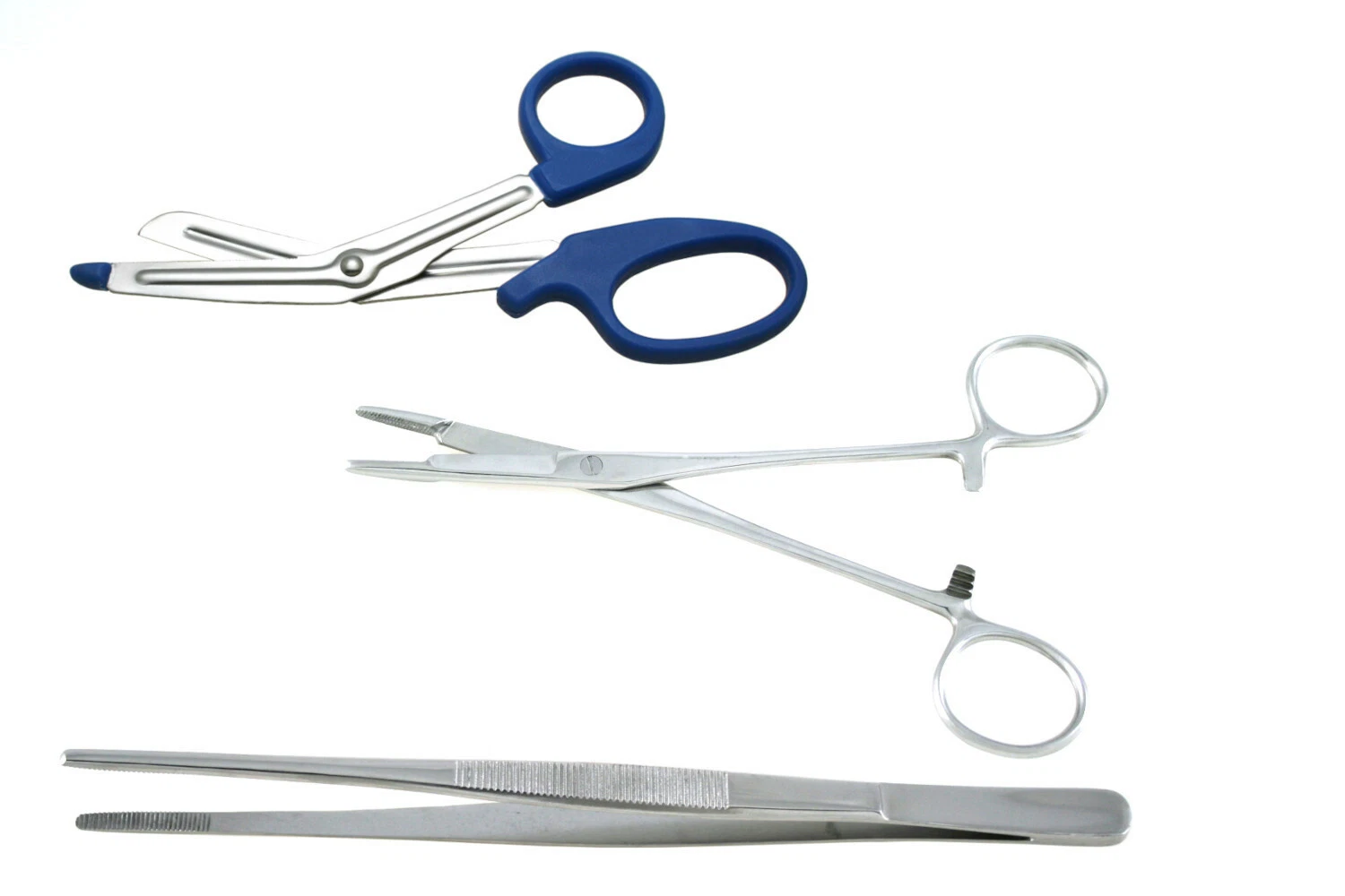 Set Of 3 Utility Tools Shears Grasping Pliers Long Tong Pickup Forceps ...