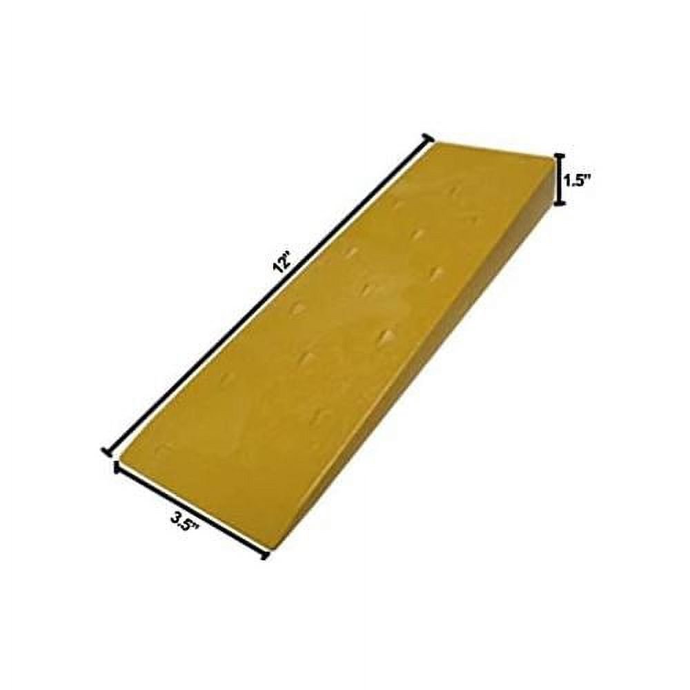 Set of 3 Yellow 12 inch Tree Cutting Plastic Falling Felling Wedges ...