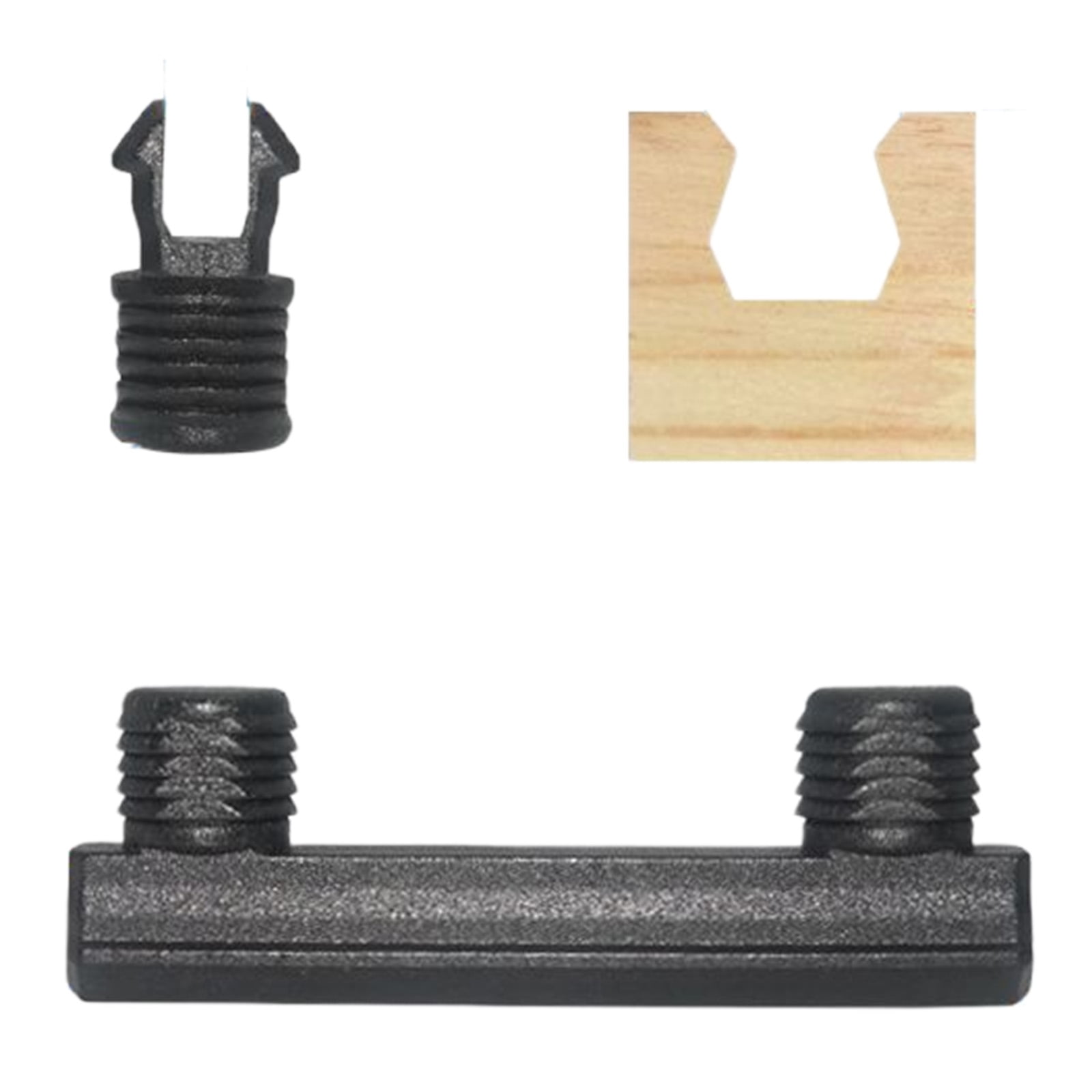 30pcs Plastic Invisible Brackets Concealed Shelf Connectors Upgrades ...