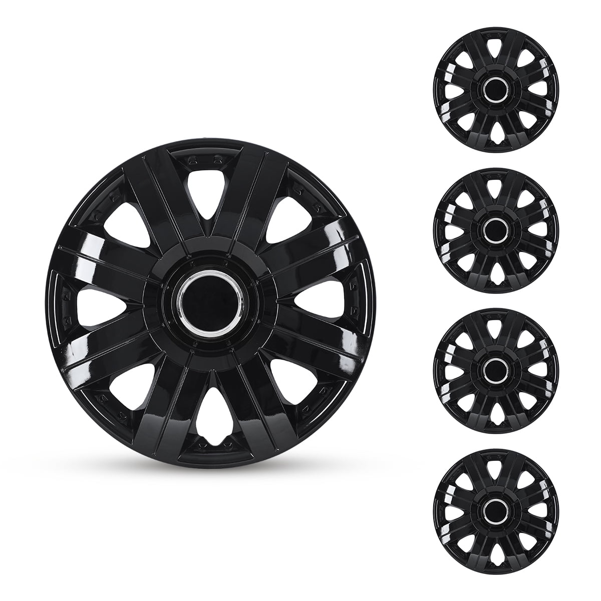 Set Of 4,16-Inch Universal Hubcaps,Wheel Rims Cover Fits Toyota ...