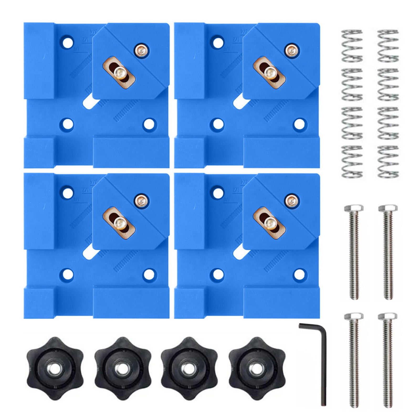 Set Of 4 Accuracy Clamps Box Joint Clamping Systems Handheld Clamp For ...