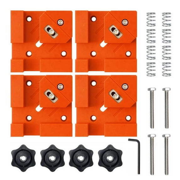 Set Of 4 Accuracy Wood Clamps Box Joint Clamping System Handheld Clamp ...