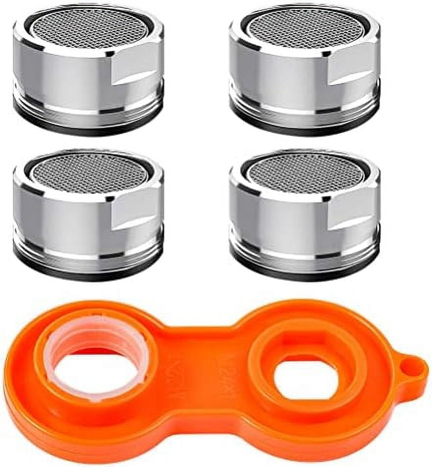 Set Of 4 Aerators, Stainless Steel, Silver - Walmart.com