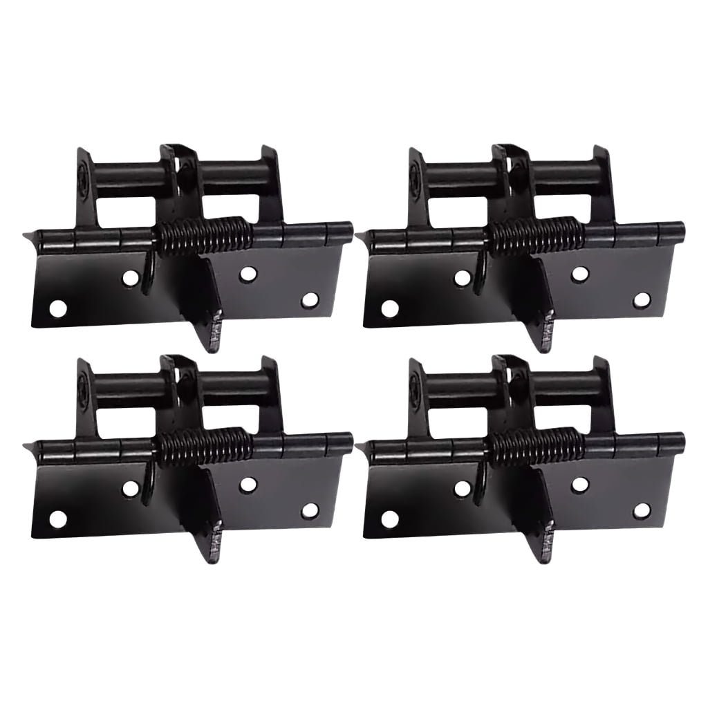 Set Of 4 Automatic Spring Hinges 90 Degree Positioning & Easy ...
