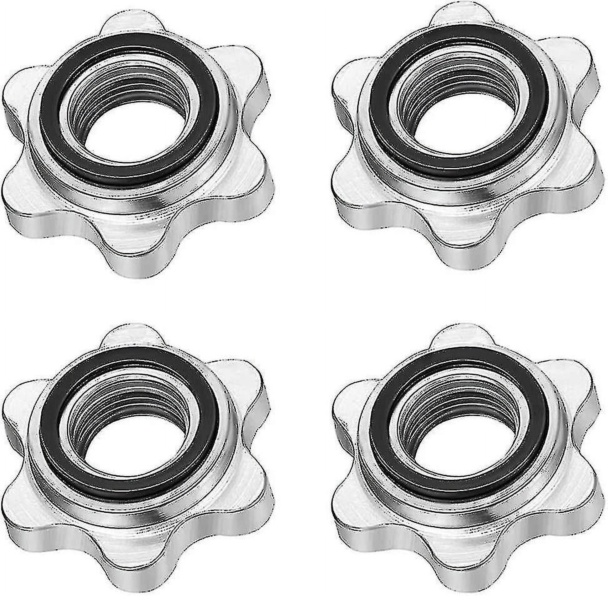 Set Of 4 Dumbbell Spinlock, Non-slip 25 Mm Standard Spinlock Collars ...