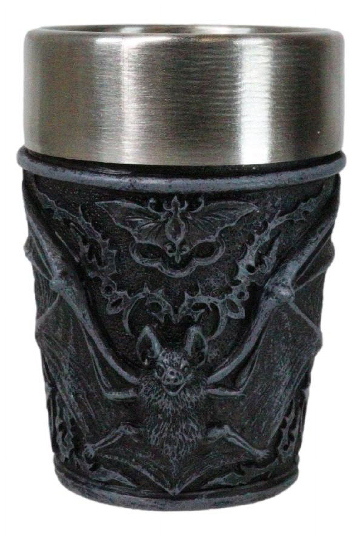 Set Of 4 Gothic Vampire Blood Sucking Night Terror Bats Shooter Shot ...