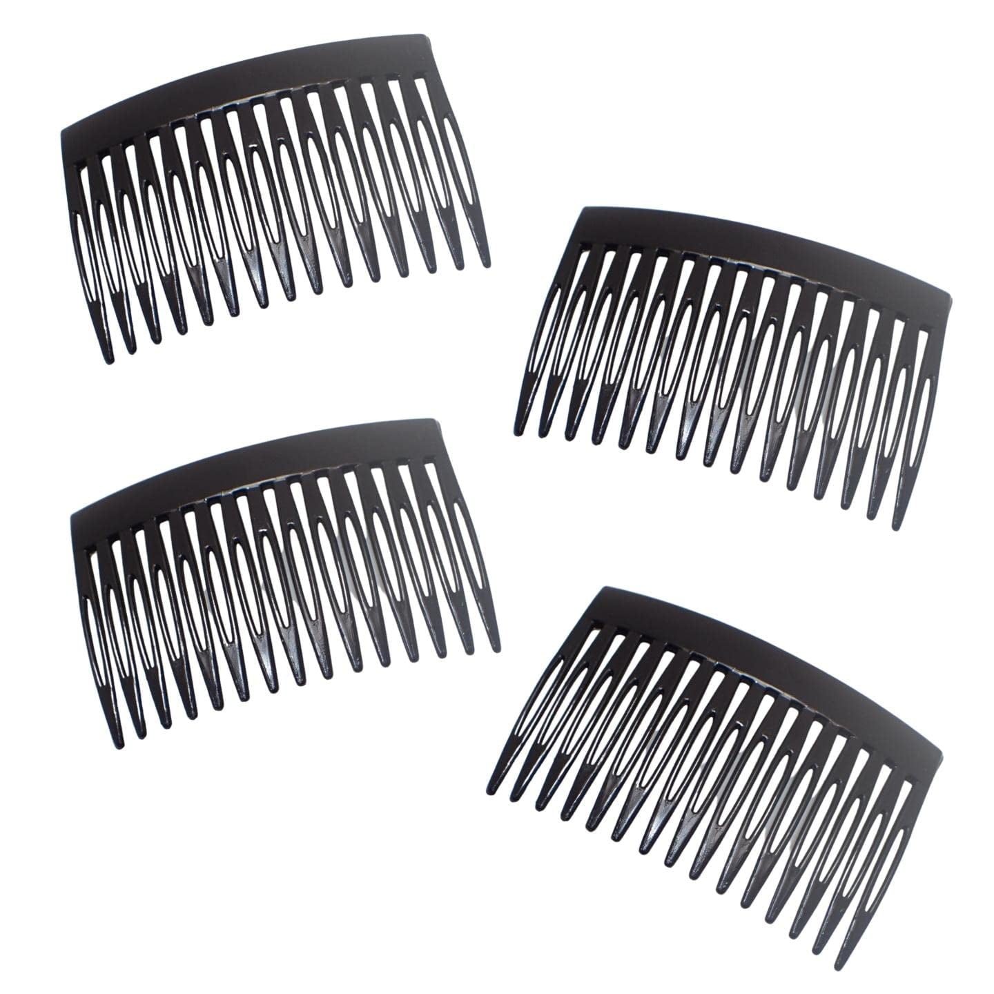 Set Of 4 Hair Comb Slides For Women, Ladies, Girls French Side Combs ...