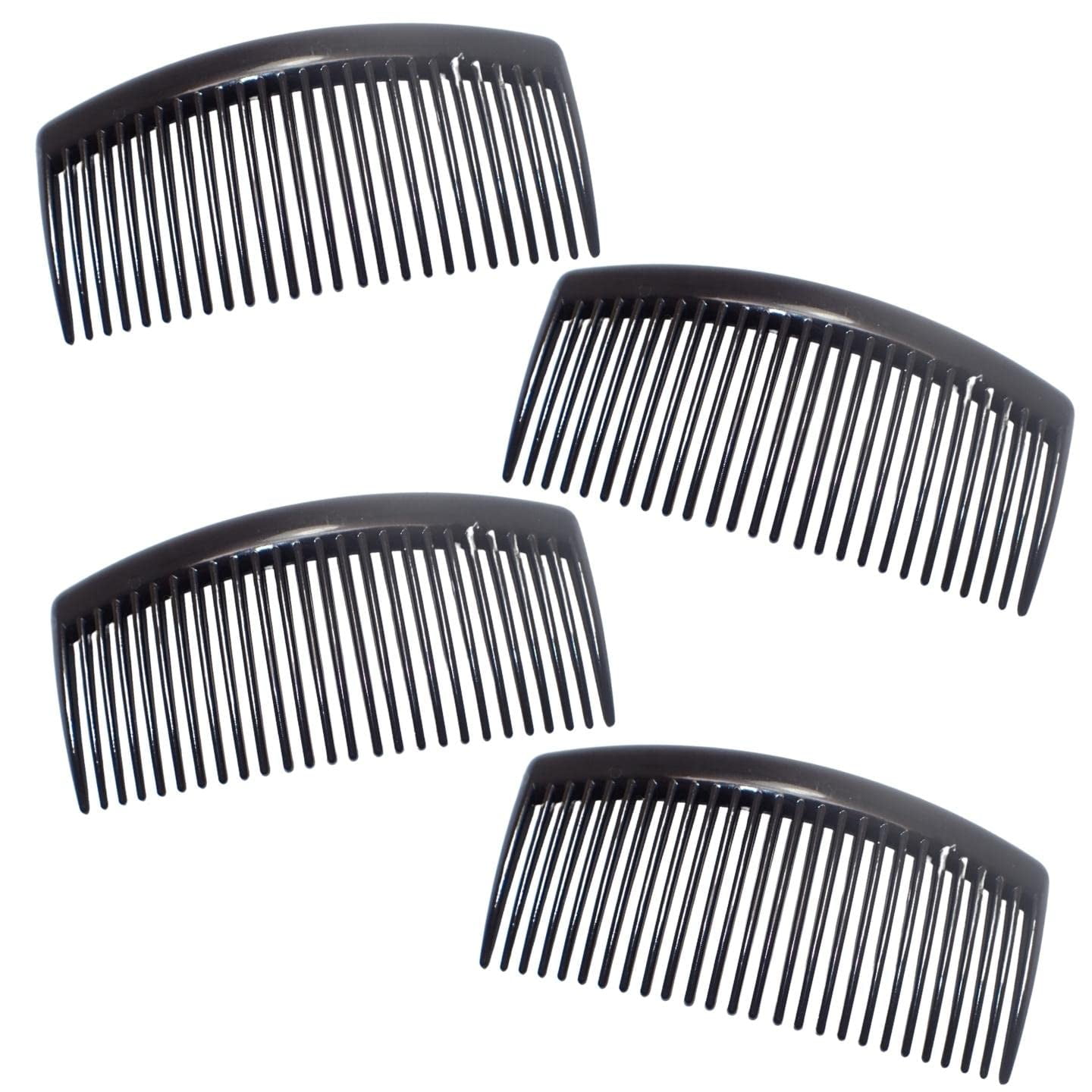 Set Of 4 Hair Comb Slides For Women, Ladies, Girls French Side Combs ...