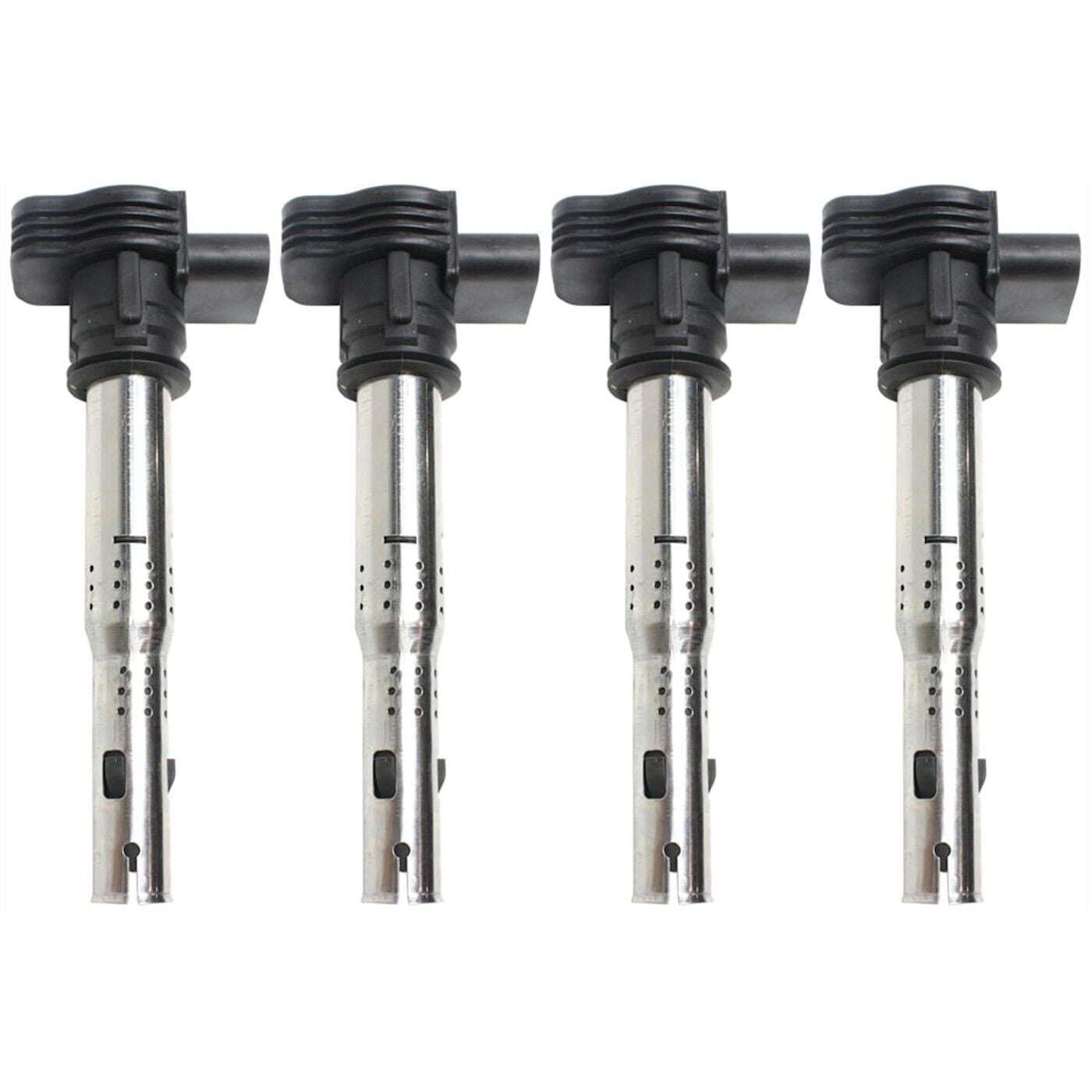 Set Of 4 Ignition Coils for Vw A8 for Quattro Q3 A5 Swagen for Tiguan ...