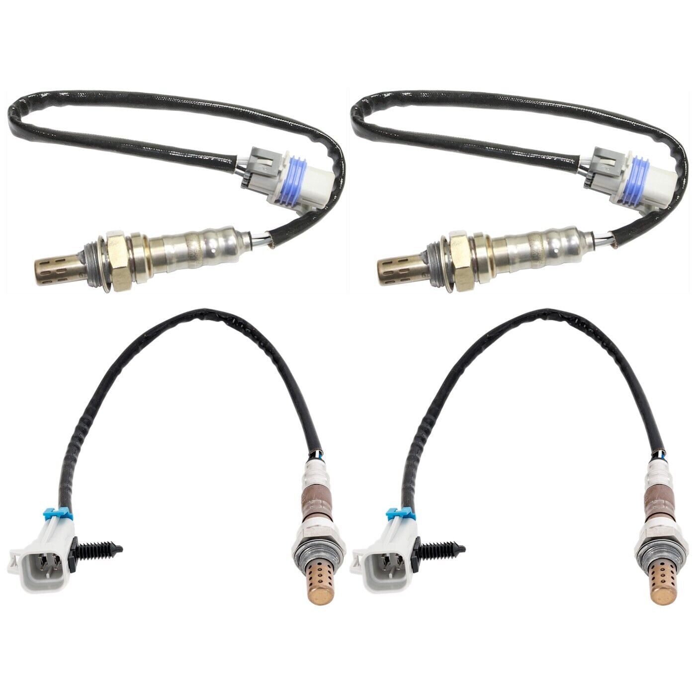 Set Of 4 O2 Oxygen Sensors Front Downstream For Gmc For Yukon For ...