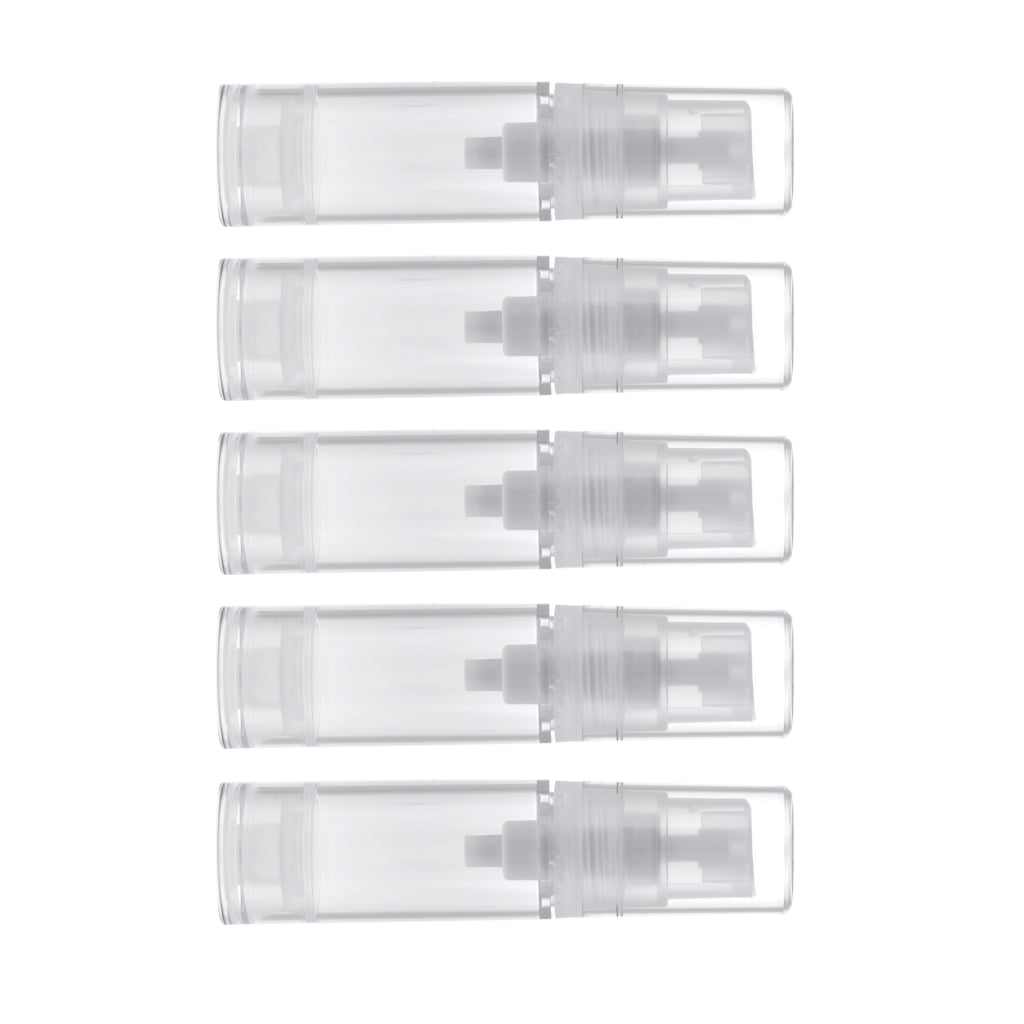 Set Of 5 5ml Travel Portable Refillable Airless Vacuum - Walmart.com