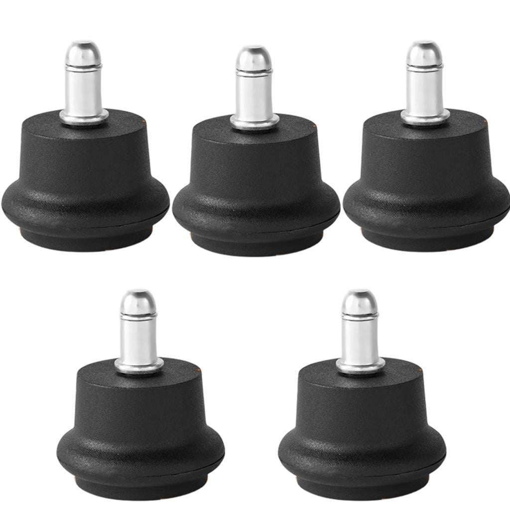 Set Of 5 Quiet Office Chair Glides Heavy Duty Chair Glides Nylon Chair ...